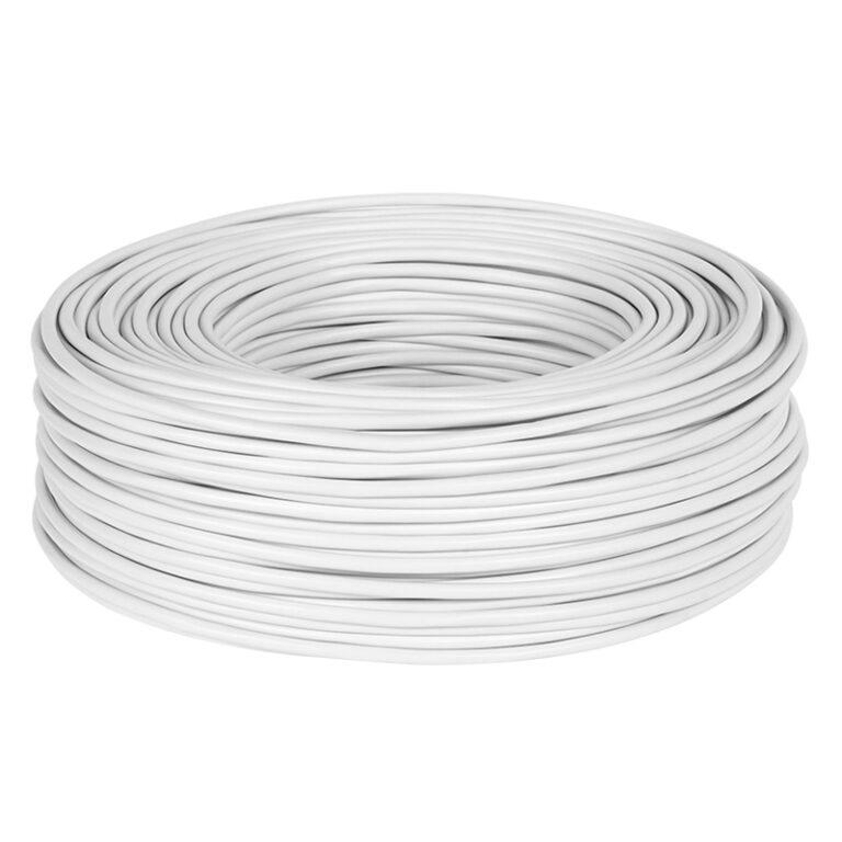 Cablu pentru telefon sau alarma YTDY 8x0.5mm 1m liniar alb Cabletech ...
