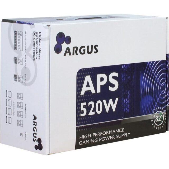 Sursa PC Inter-Tech Argus 520W PSU ventilator silentios 120mm control ...