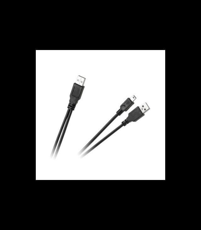 Cablu USB tata-tata si mini USB 5 pini 1.5m
