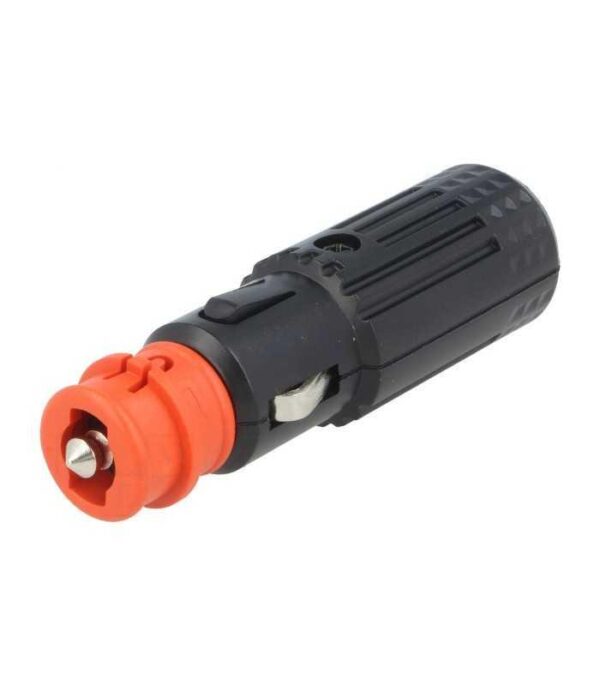 Mufa tata bricheta auto 16A 12-24VDC 12V/1x15A neagra SCI A13-150D ...