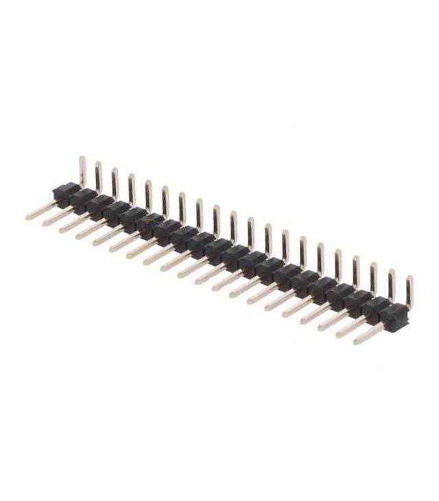 Sir Pini PCB Tata - Tata 2.54 mm 40 Pini x 1 rand 90 grade