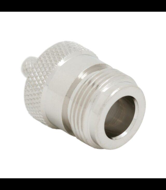 Soclu N la RG58 50 ohmi sertizabil pin aurit