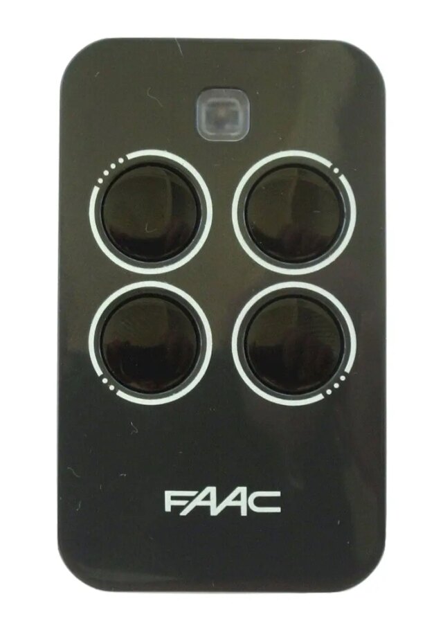 Telecomanda poarta garaj FAAC TX4 433 RC de doua si patru canale/ cod ...